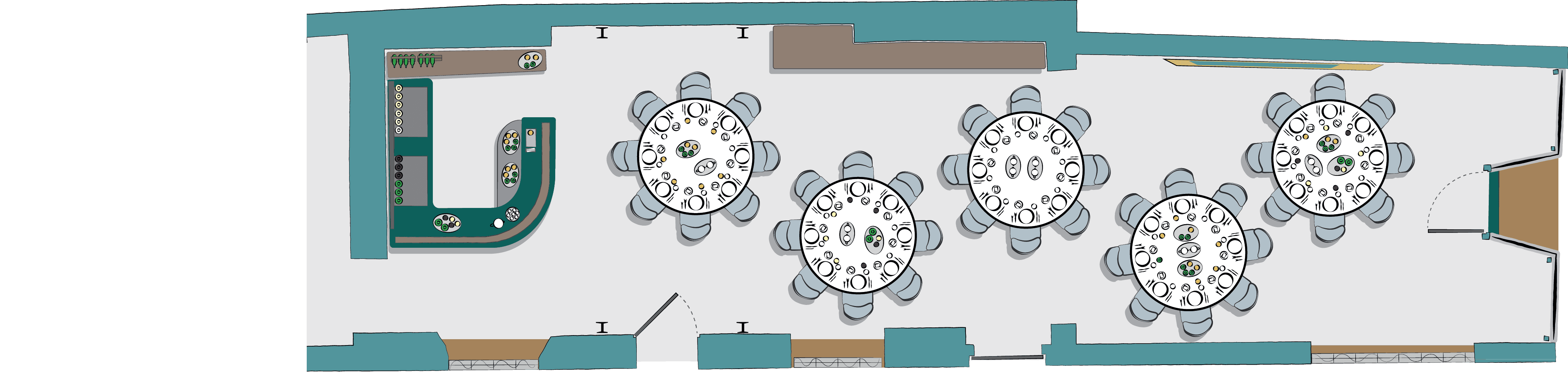 Celebrations, Events & Private Dining in Gees Gallery - Gees Restaurant ...