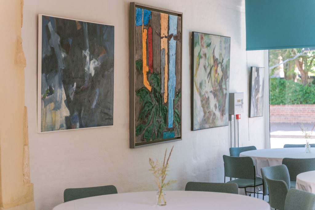 English Artist Bernard Kay at Gees Gallery - Gees Restaurant & Bar