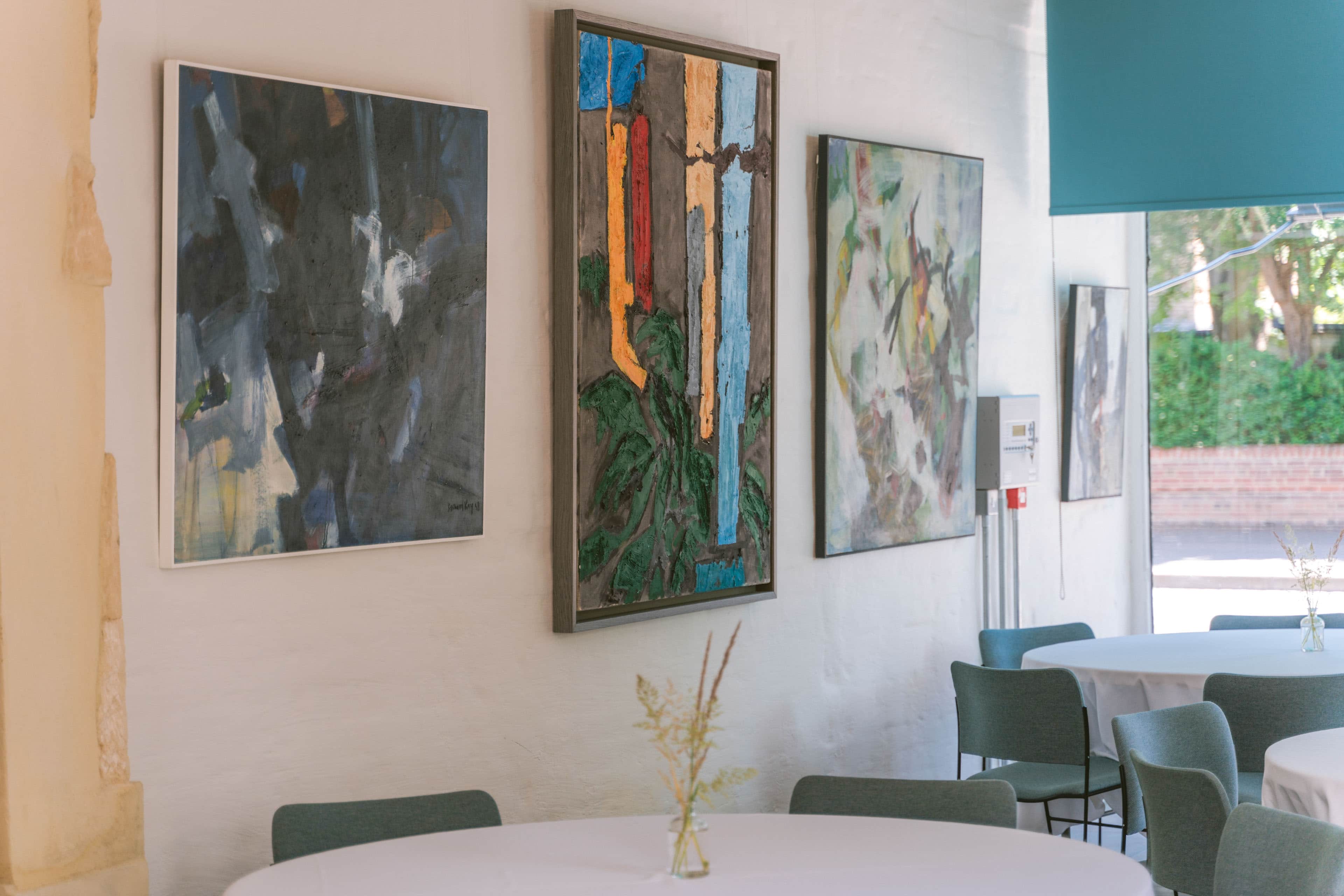 English Artist Bernard Kay at Gees Gallery - Gees Restaurant & Bar